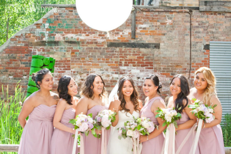 Rustic & Elegant Purple Wedding | ElegantWedding.ca