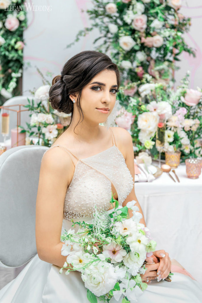 Garden Glam With A Modern Twist | ElegantWedding.ca