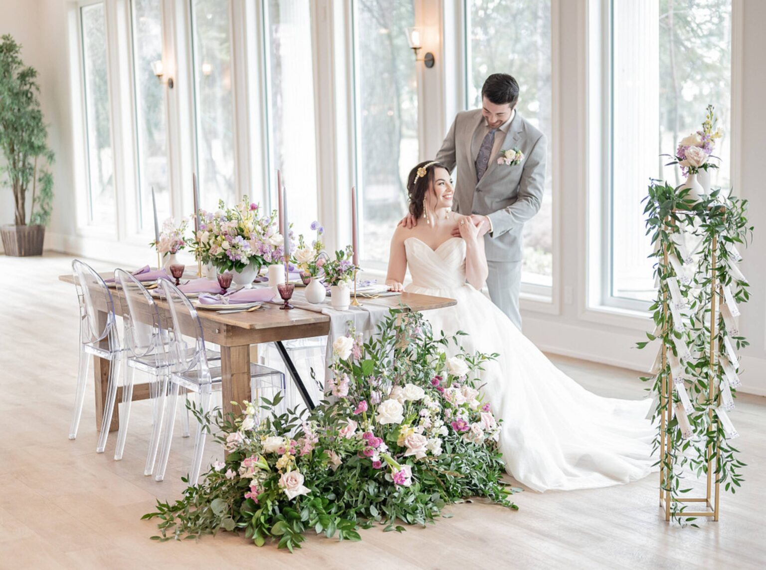 Lavender Wedding Inspiration | ElegantWedding.ca